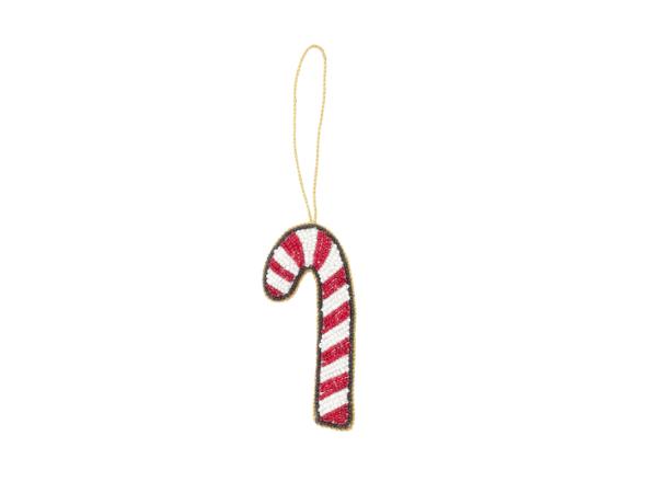Juleophæng Candy 5 x 10 cm Perler || Køb den online hos Rikki Tikki Shop!