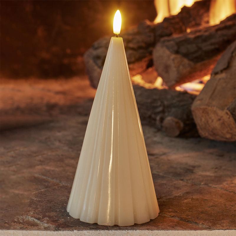 Sirius Laura Lak Juletræ, Hvid, Ø10 x H20 cm || Altid gode tilbud og ...