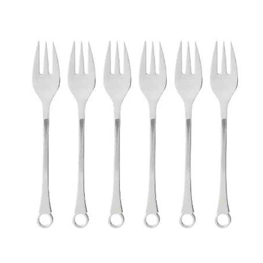Gense Pantry Kagegaffel 16 cm 6 stk. Mat/Blank stål || Køb Gense bestik ...