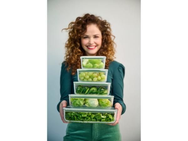 Mepal EasyClip Husholdningsboks 1500 ml Nordic sage glas || Se udvalget ...