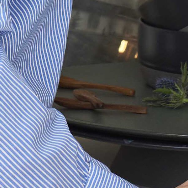 RAW Teak - træske 1 stk til salt- og sukekrskål || Hurtig levering!