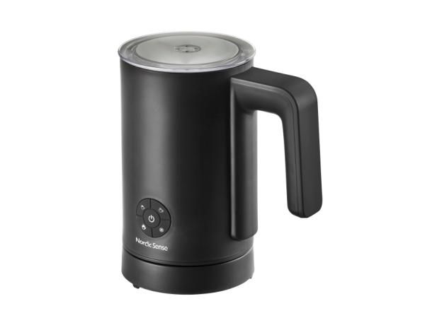 Nordic Sense Mælkeskummer Mat sort || Køb den online hos Rikki Tikki Shop!