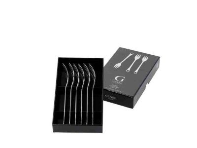 Gense Pantry Kagegaffel 16 cm 6 stk. Mat/Blank stål || Køb Gense bestik ...