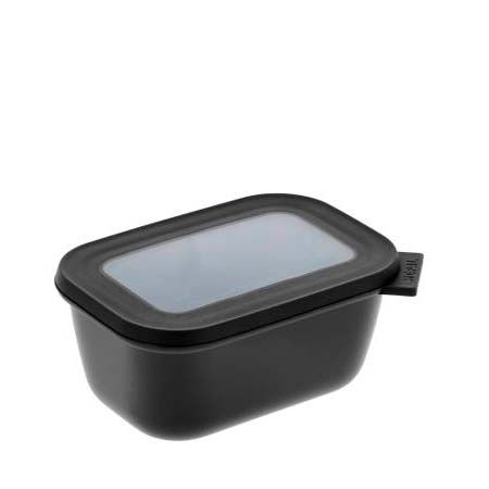 Mepal Cirqula Rektangulær skål m/låg 750 ml Black || Hurtig levering ...