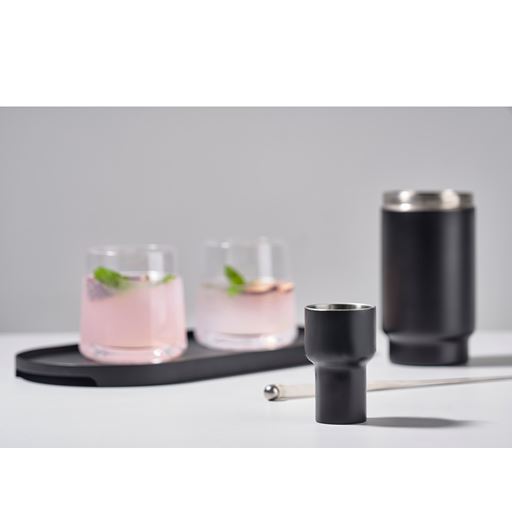 Zone Rocks Shaker Dia. 8 x 21 cm Black || Køb ZONE Denmark online hos ...