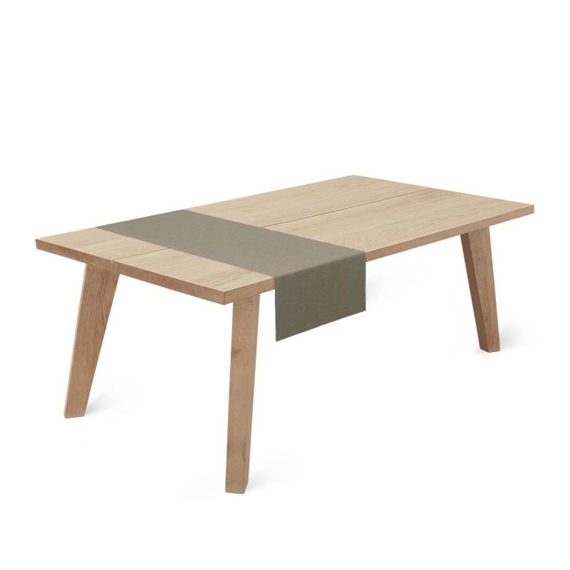 Basic Runner olivengrøn 45x150 cm fra JUNA - Køb den online hos Rikki ...