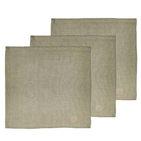 Södahl Common Organic Karklud 30 x 30 cm 3 stk. Khaki || Køb dem online ...