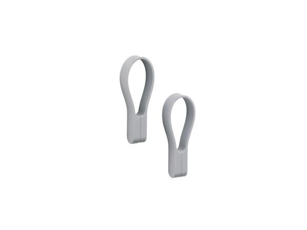 Zone Denmark Loop magnet Håndklædestrop 9 cm 2 stk. Gull Grey || Find ...