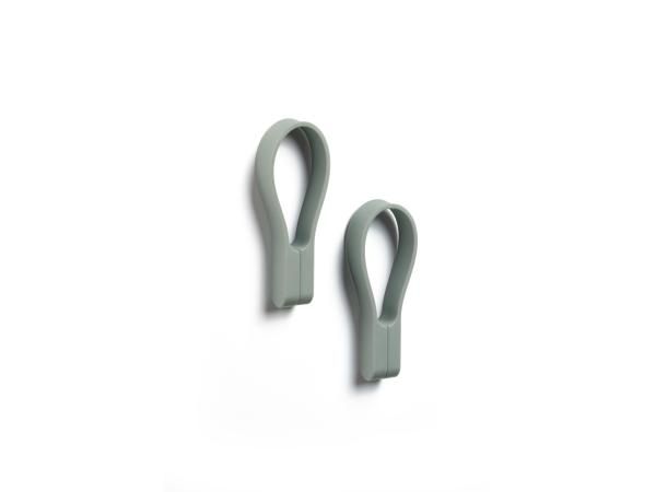 Zone Denmark Loop magnet Håndklædestrop 9 cm 2 stk. Matcha Green ...