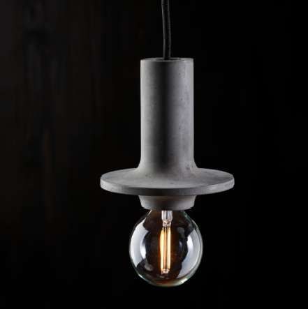 EMMA lampe pendant beton, grå || Køb LIKEconcrete online hos Rikki ...