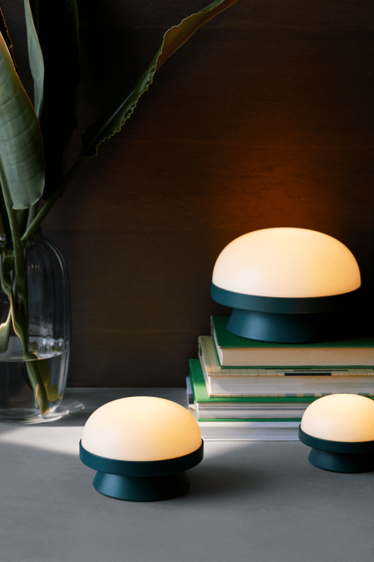 Soft Spot Solar Dots Ø11.5 cm forest green || Altid et godt tilbud!