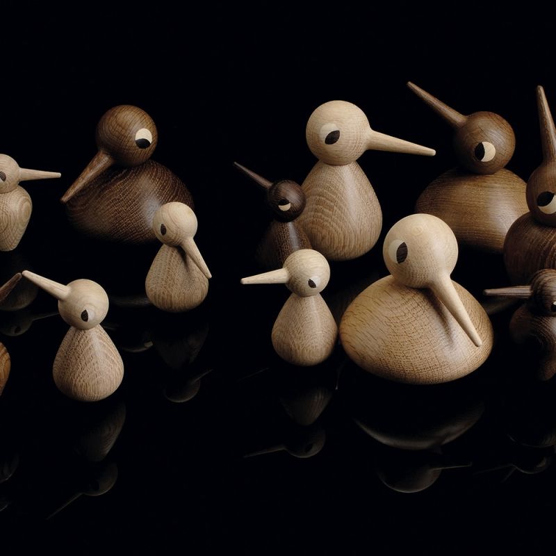 Kristian Vedel Bird i håndlavet røget egetræ