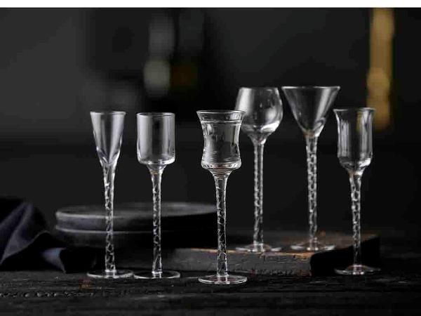 Lyngby Glas Rom Snapseglas 18 cm 6 stk. Klar || Køb dine glas online ...