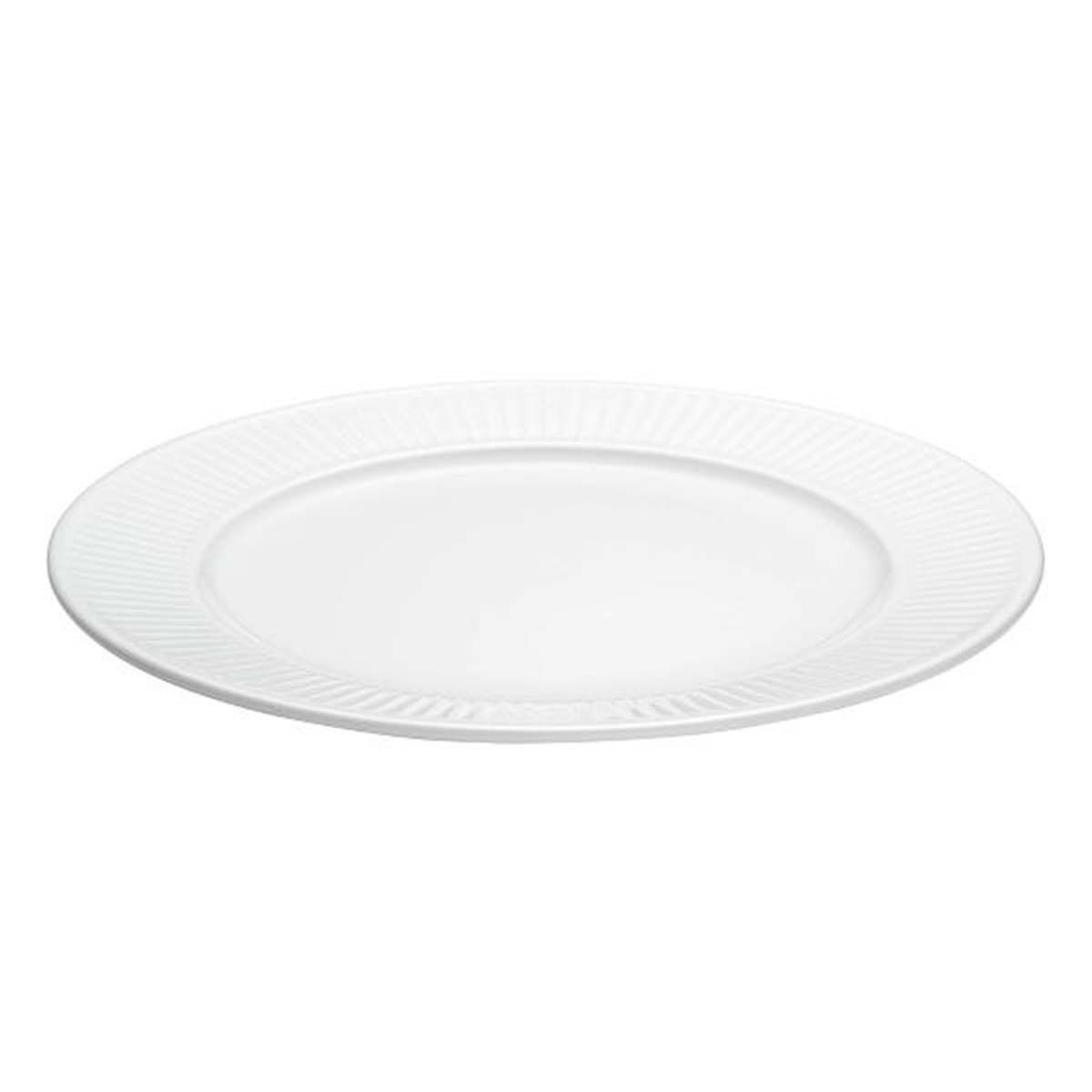 Pillivuyt Plissé Tallerken flad Dia 31,5 cm Hvid || Køb dit Pillivuyt ...