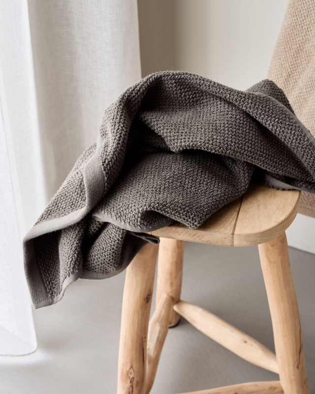 Meraki Håndklæde, Solid, Army || Go' pris og hurtig levering!