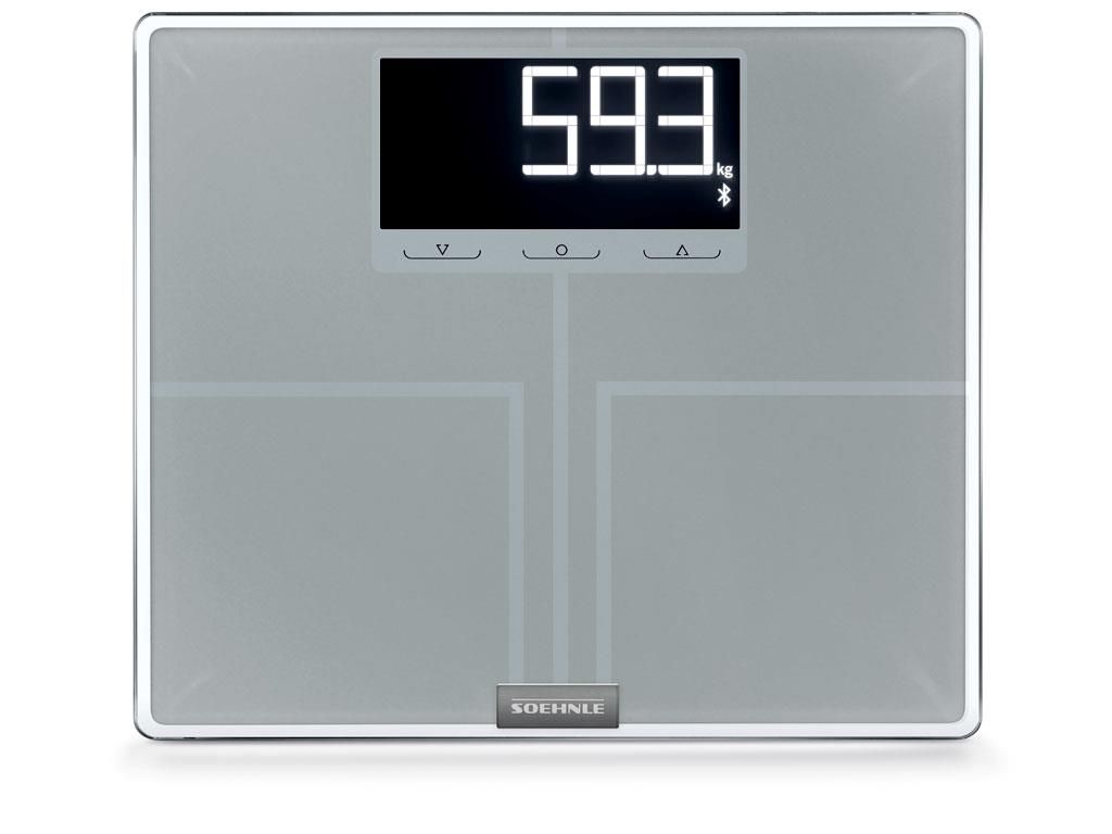 Soehnle Shape Sense Connect 200 Kropsanalysevægt Grå - Køb den online ...